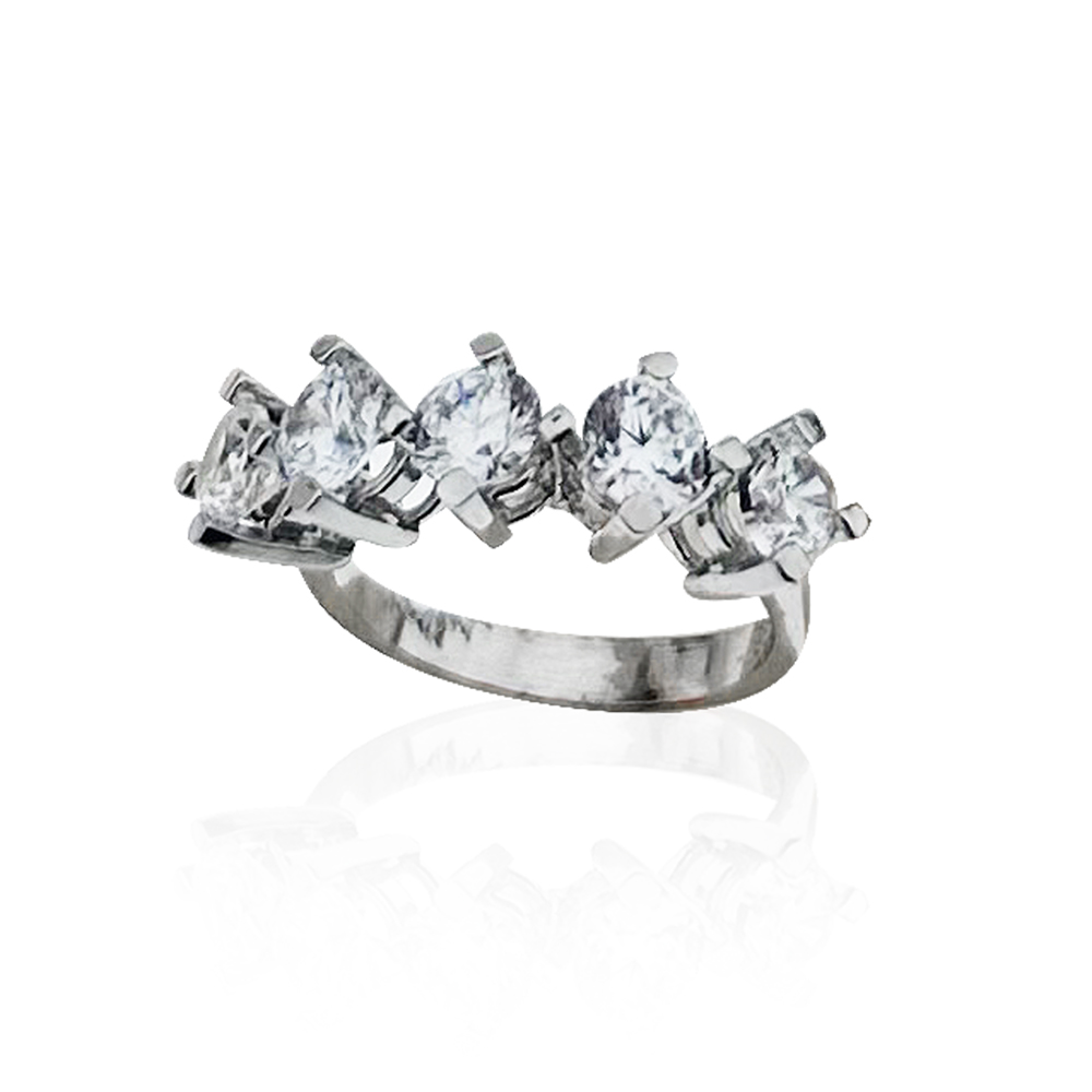 Five Stone Ring - 5mm