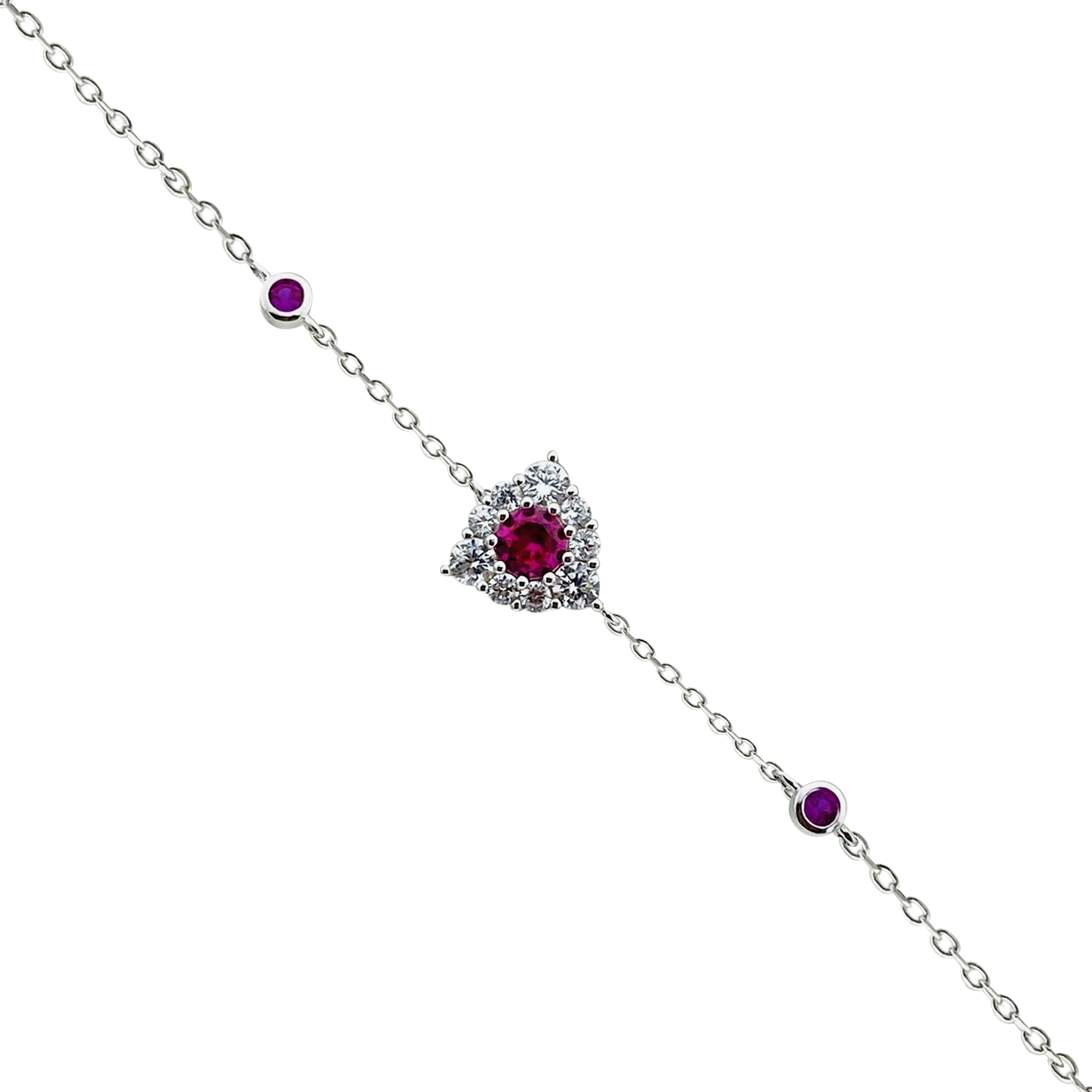 Ruby Nata İtalyan Bileklik Taşlı Bileklikler by Eda Çetin